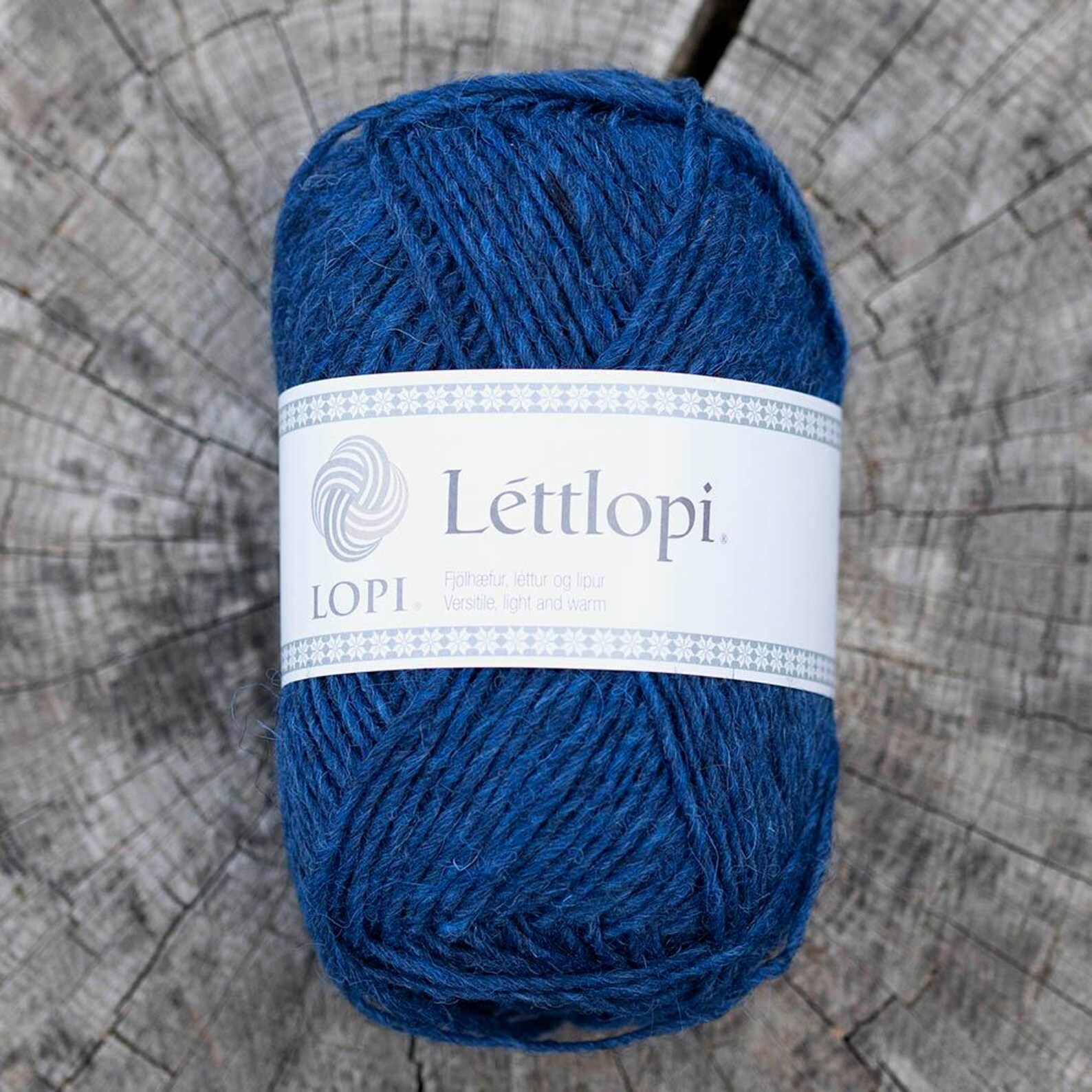 Blue Icelandic Lopapeysa SNOWFALL Womens Turtleneck Nordic Eco Wool ...