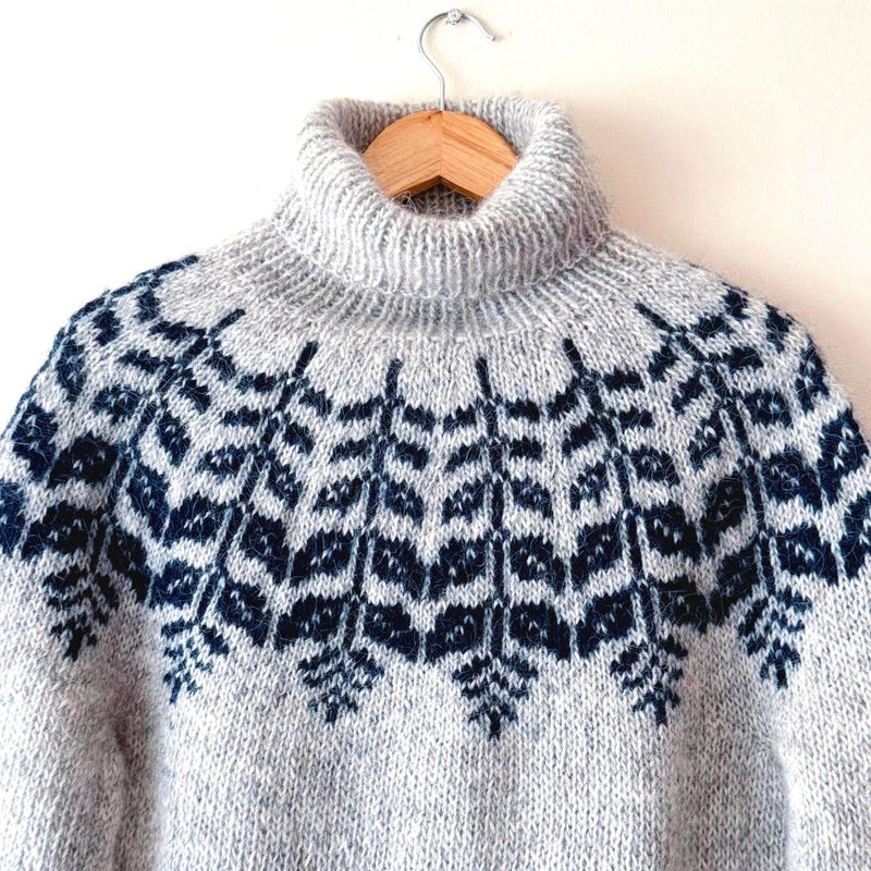 Icelandic Sweater - Etsy