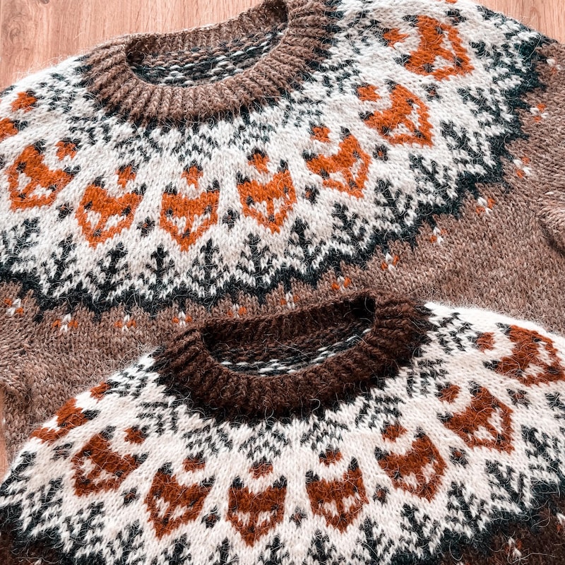 Icelandic Sweater - Etsy