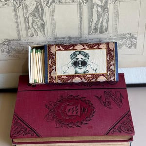 Decorative Large Matchbox Curious Neighbor Handmade Matchboxes Coffee ...