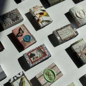 Decorative Matches Handmade Matchboxes Coffee Table Decor Decoupage ...
