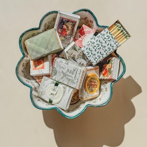 Decorative Matches Handmade Matchboxes Coffee Table Decor Decoupage ...