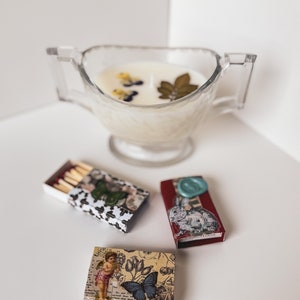 Decorative Matches Handmade Matchboxes Coffee Table Decor Decoupage ...