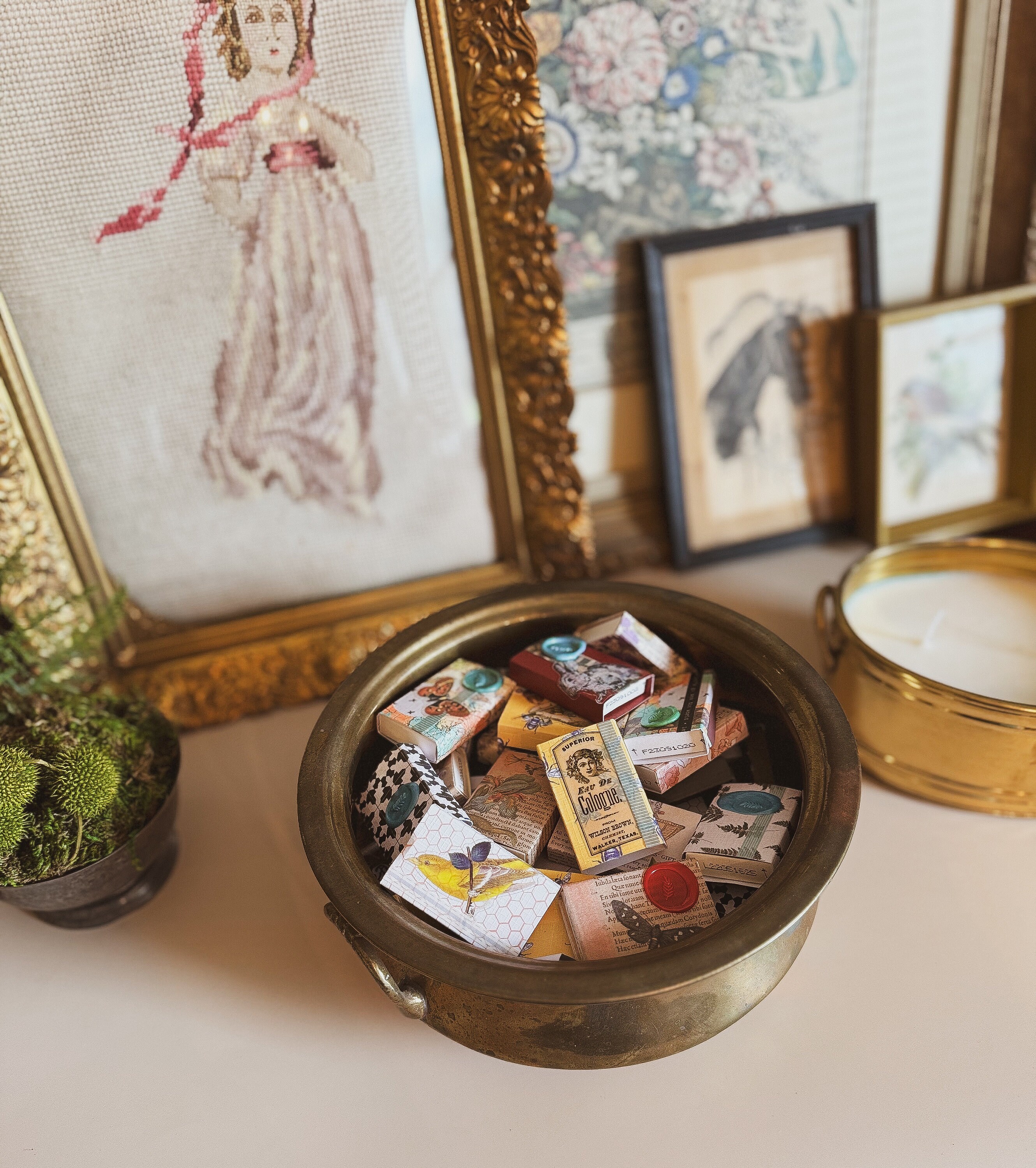 Handmade Decorative Matchboxes: Decoupage Coffee Table Decor Decorative ...