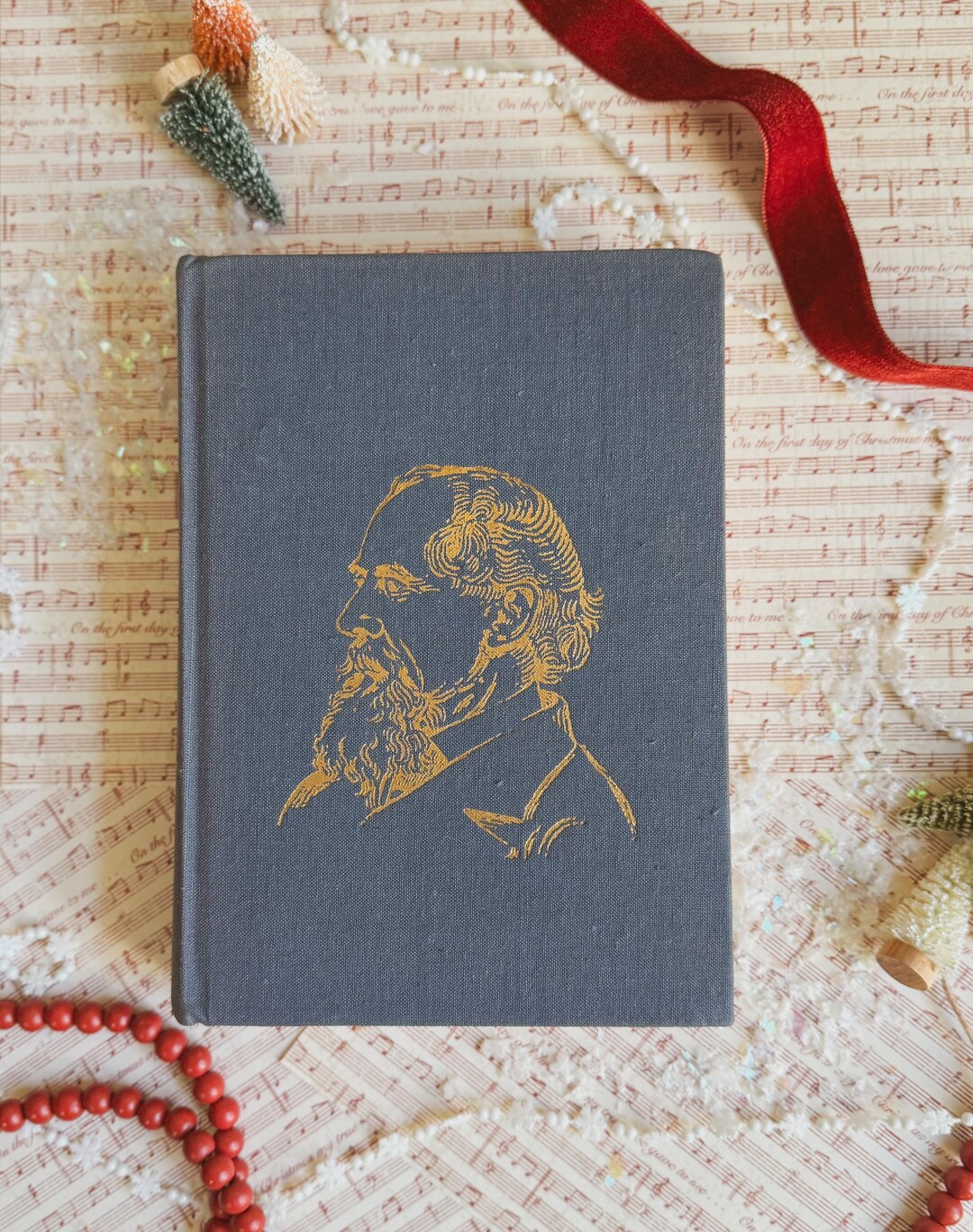 A Christmas Carol Charles Dickens Christmas Books Antique Copy of A ...