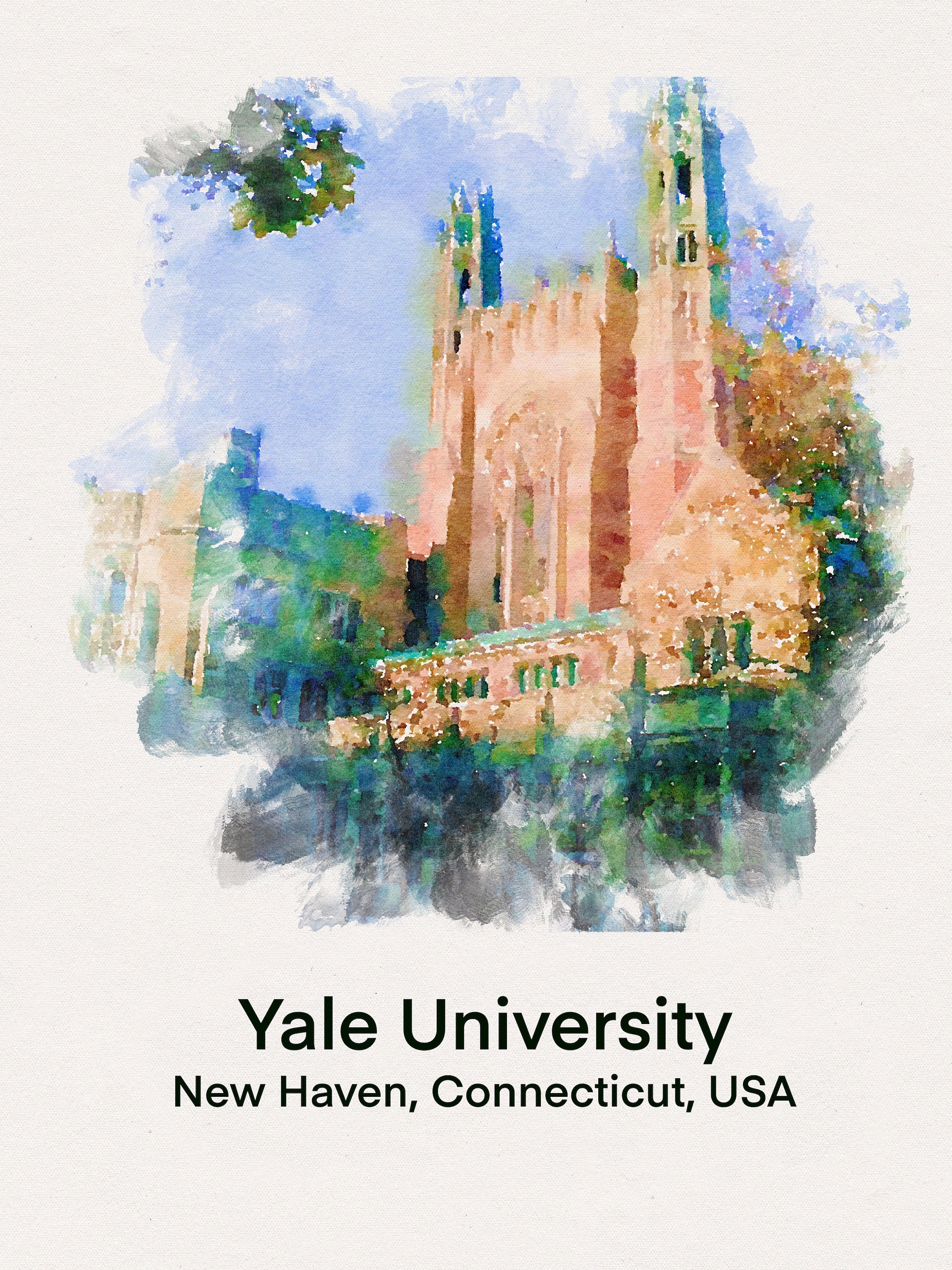 Classroom Posters of Connecticut Landmarks, Connecticut Classroom Decor ...