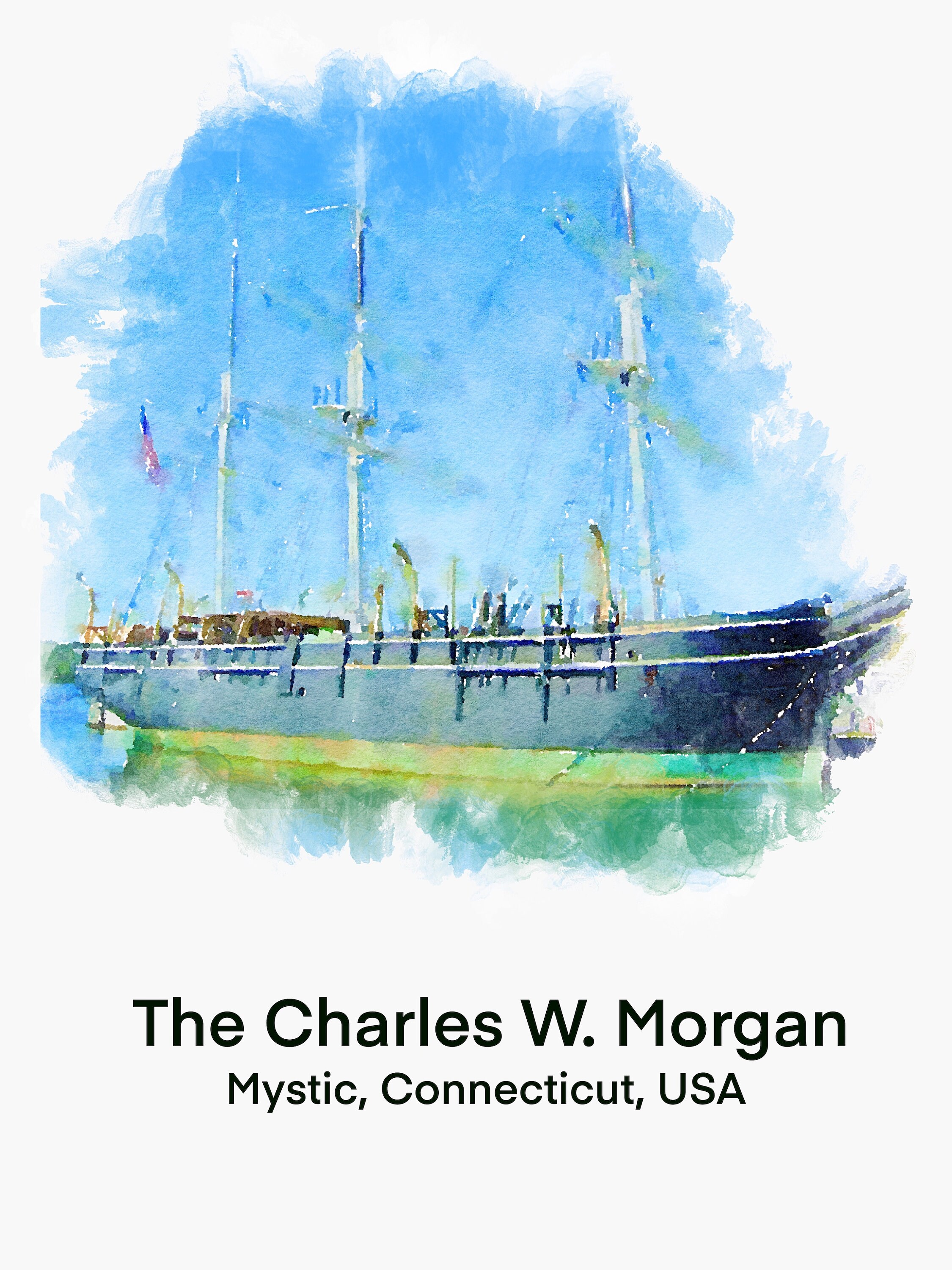 Classroom Posters of Connecticut Landmarks, Connecticut Classroom Decor ...