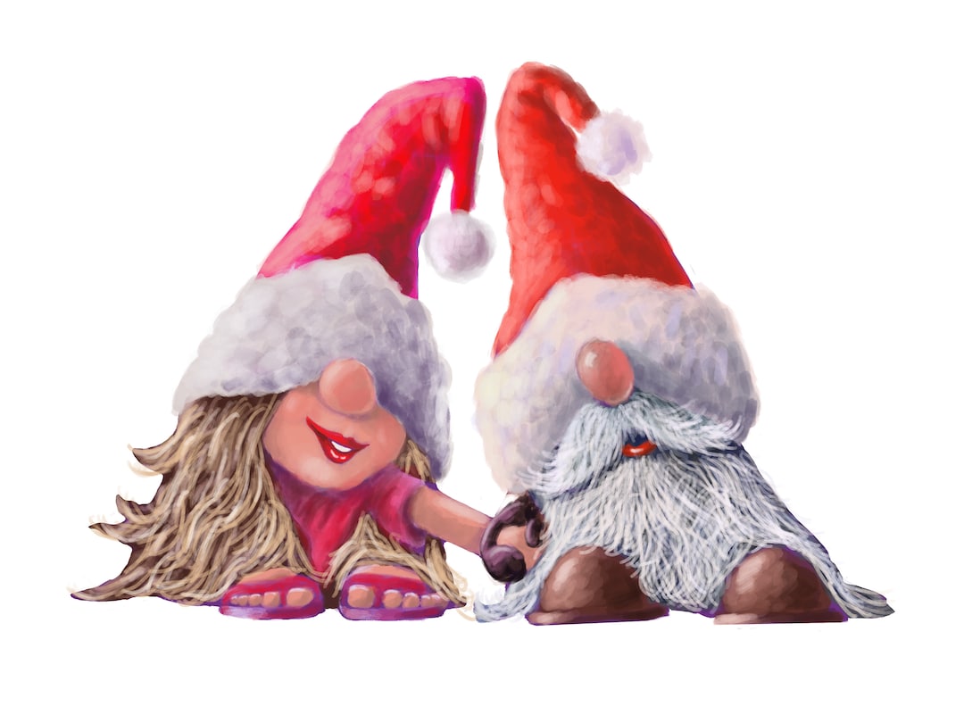 Wichtel Urlaub PNG/JPG, Wichtelpaar, Weihnachtswichtel Sublimation ...