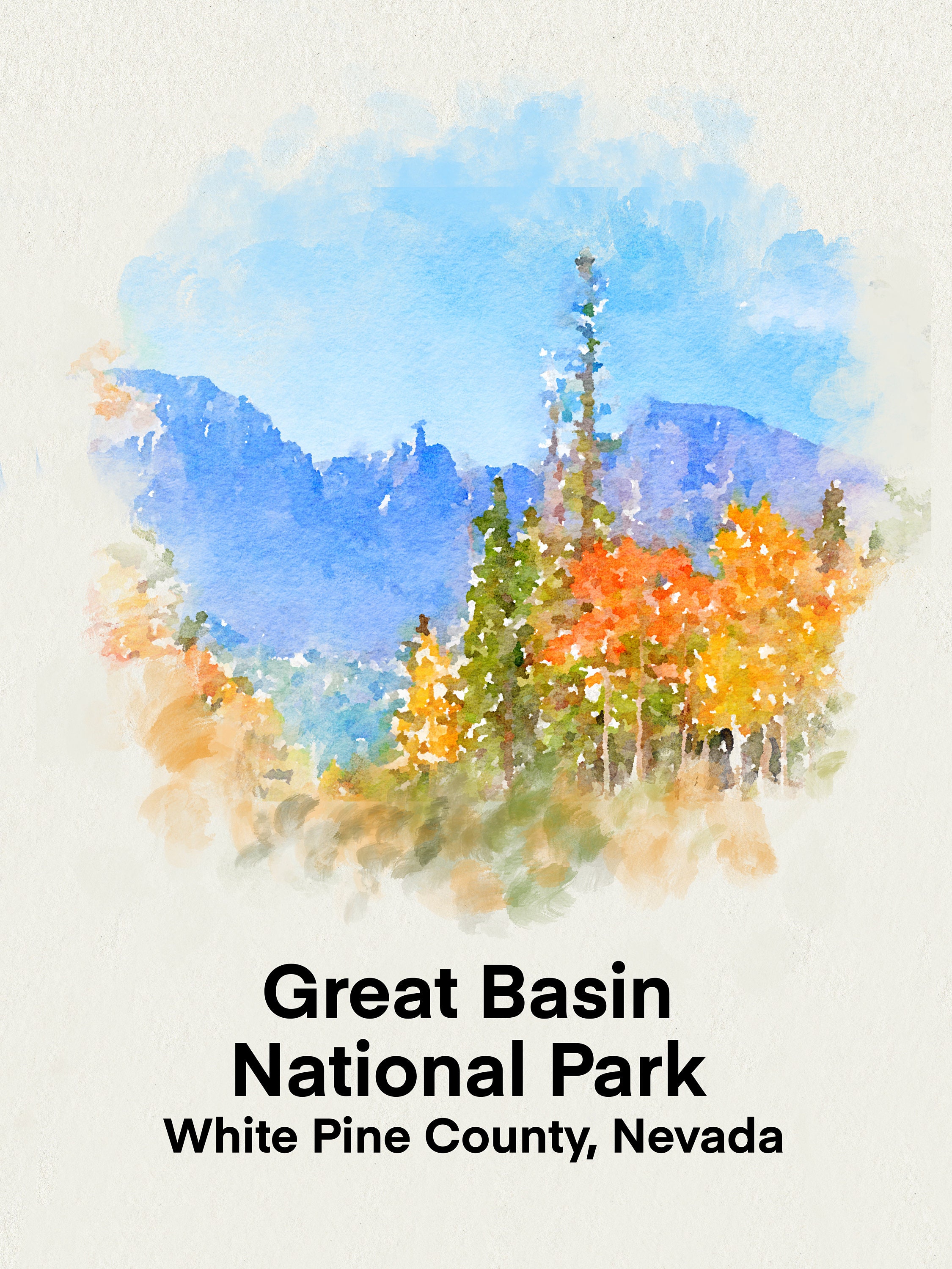 Educational Classroom Posters of Nevada Landmarks Bundle, Nevada ...