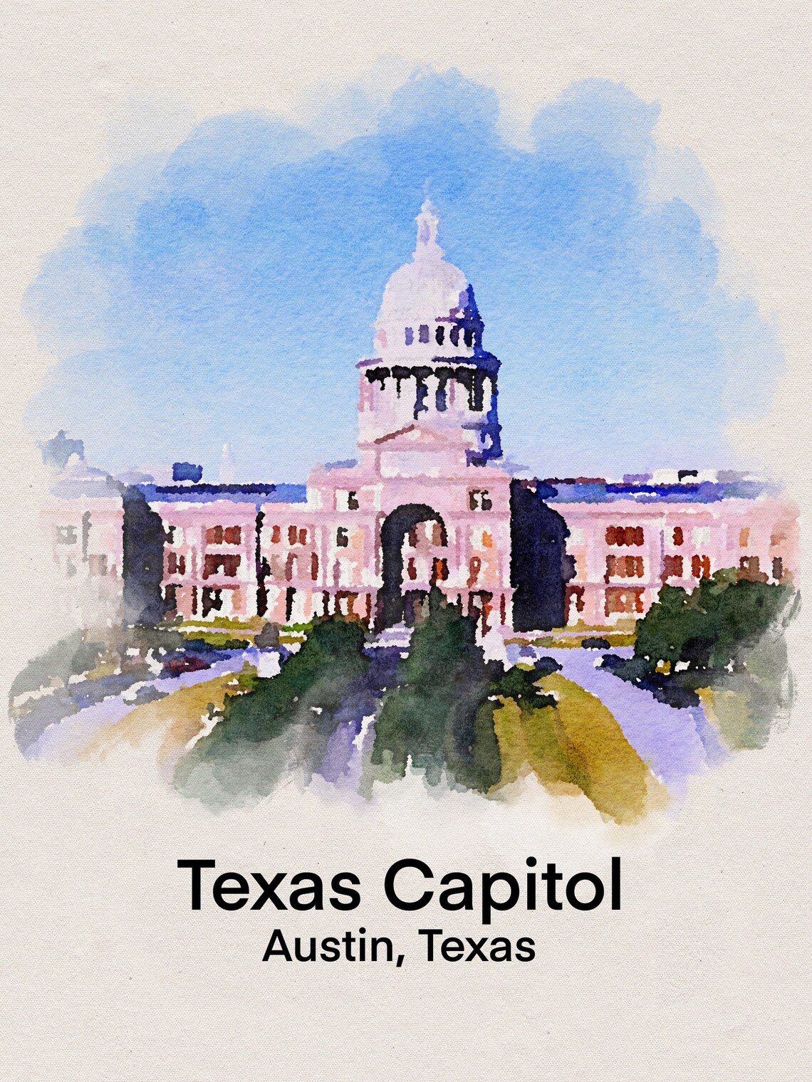Classroom Posters of Texas Landmarks, Texas Classroom Decor, Texas ...