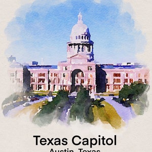 Classroom Posters of Texas Landmarks, Texas Classroom Decor, Texas ...