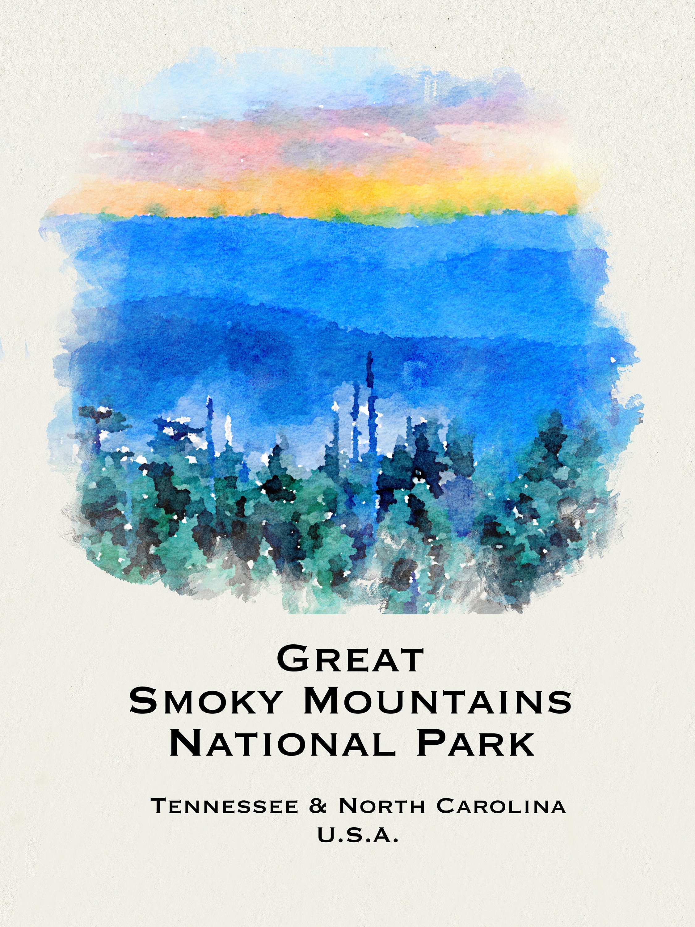 Educational Educational Classroom Posters US National Parks, Yosemite ...