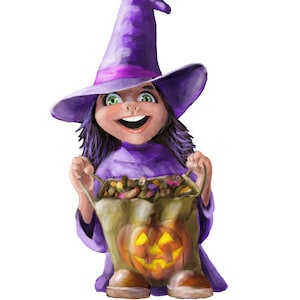 Halloween Candy Clipart, Sublimation, Halloween Kids, Digital Clipart ...