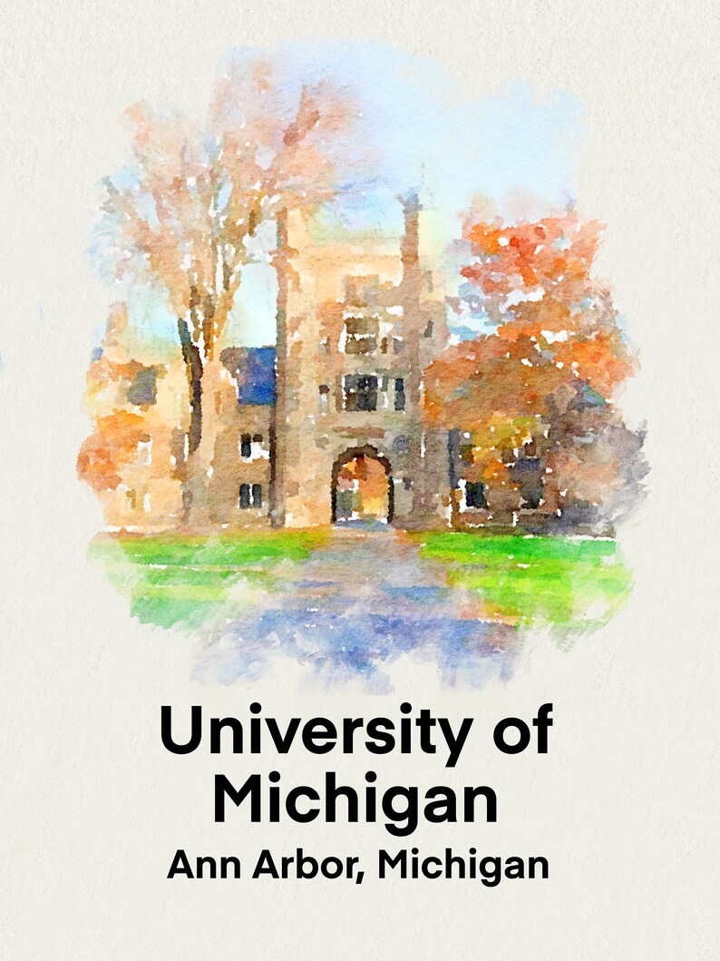 Classroom Posters of Michigan Landmarks Bundle, Michigan Classroom ...