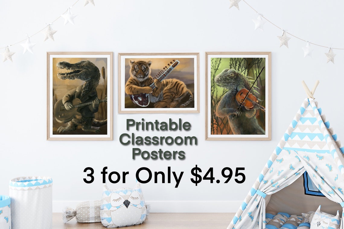 Classroom Posters Classroom Posters Elementary Musical - Etsy