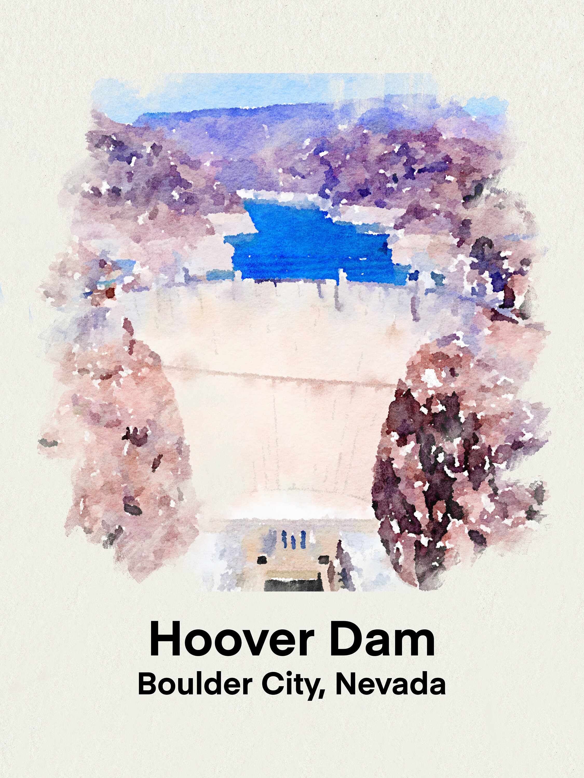 Educational Classroom Posters of Nevada Landmarks Bundle, Nevada ...