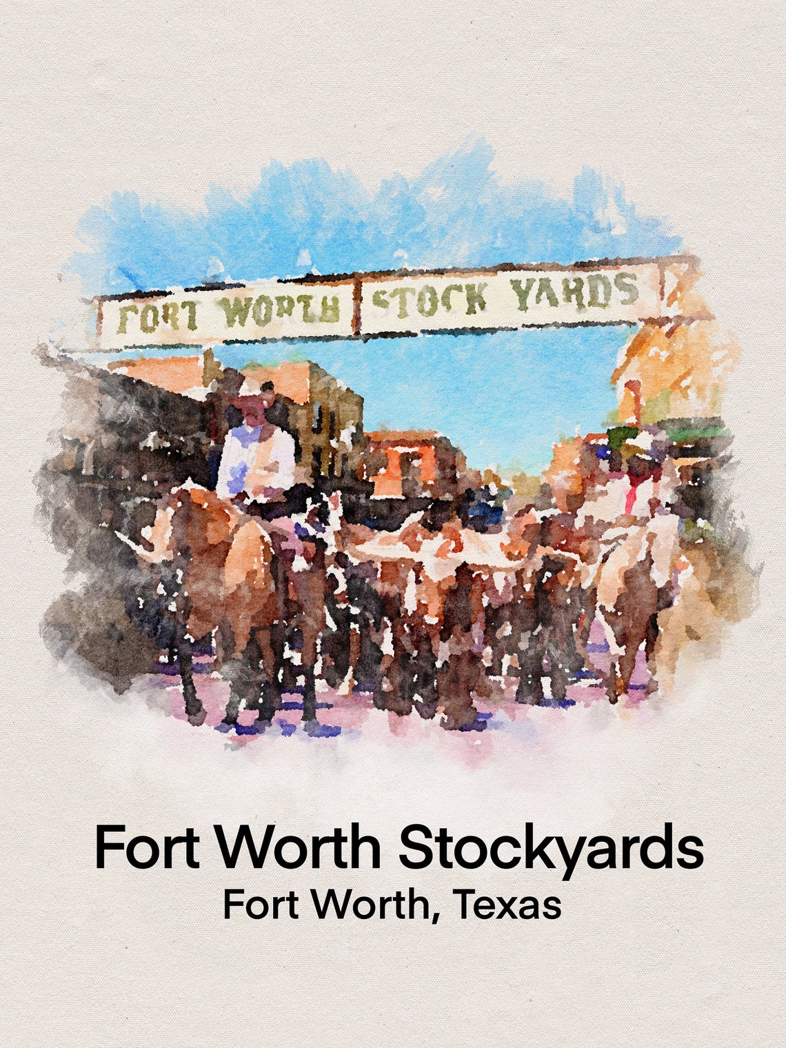 Classroom Posters of Texas Landmarks, Texas Classroom Decor, Texas ...