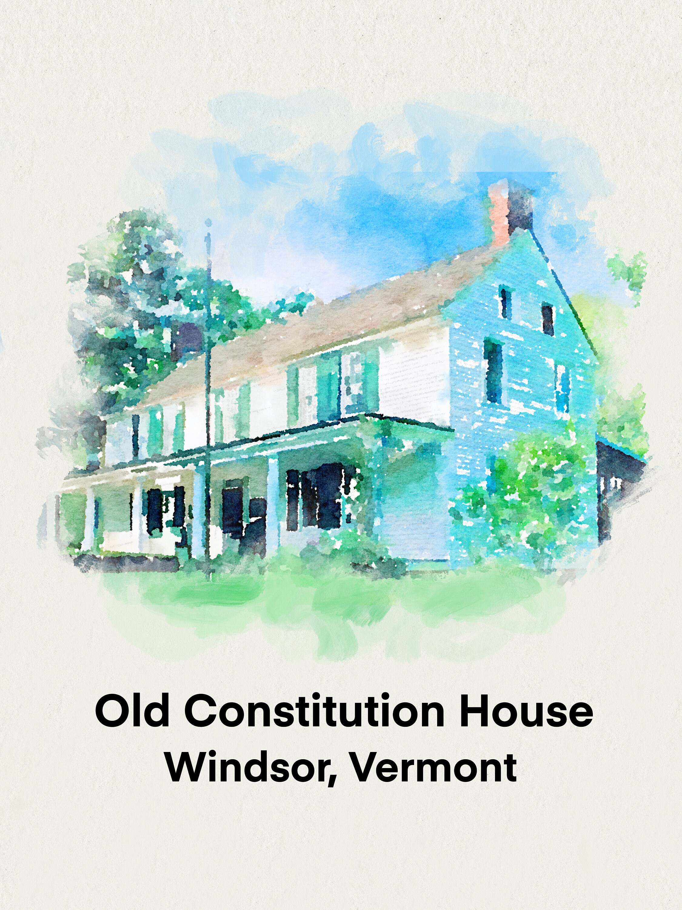 Classroom Posters of Vermont Landmarks Bundle, Vermont Travel Posters ...
