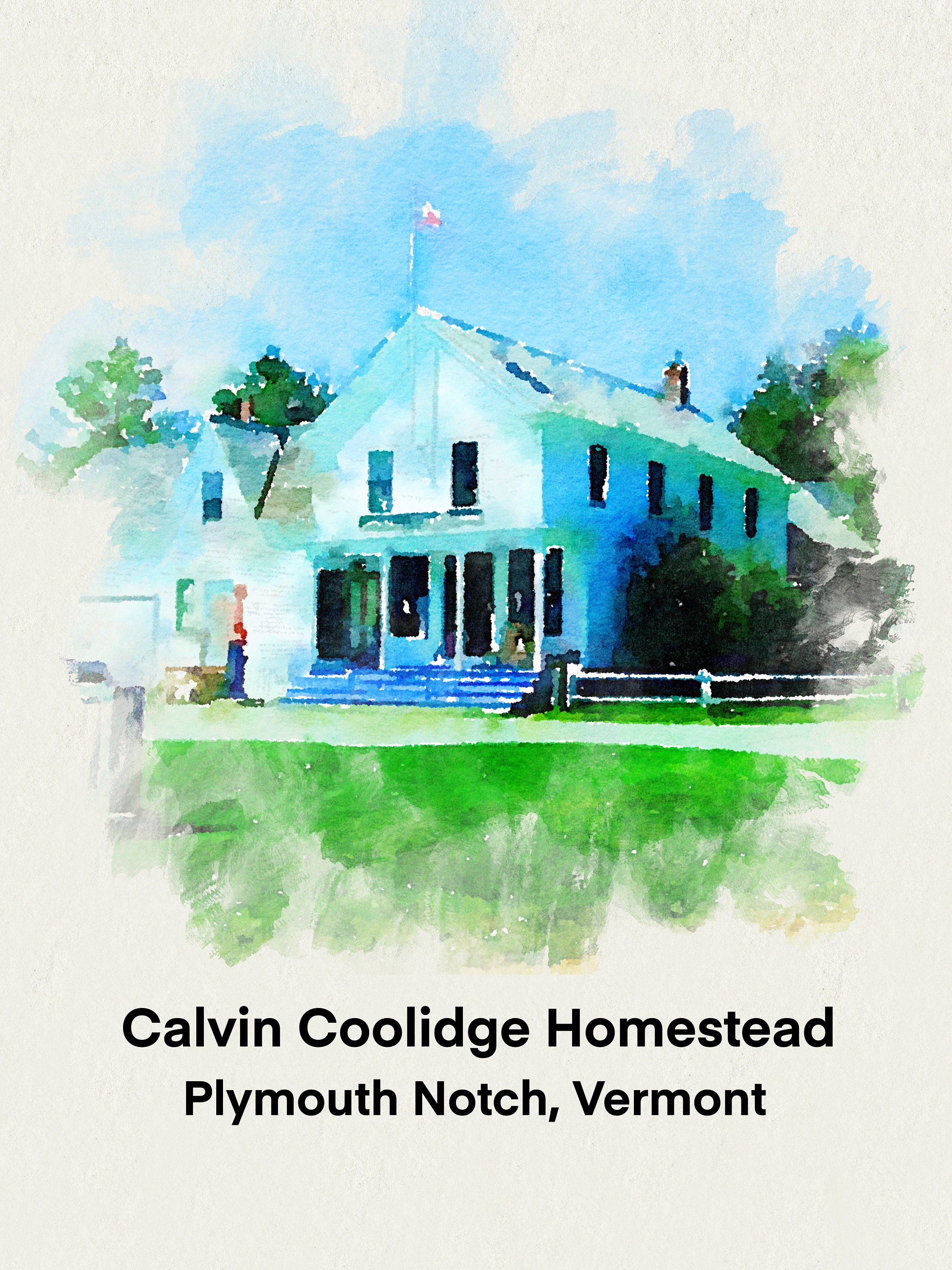 Classroom Posters of Vermont Landmarks Bundle, Vermont Travel Posters ...