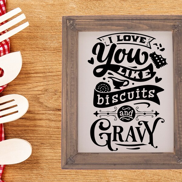 Biscuits and Gravy - Etsy