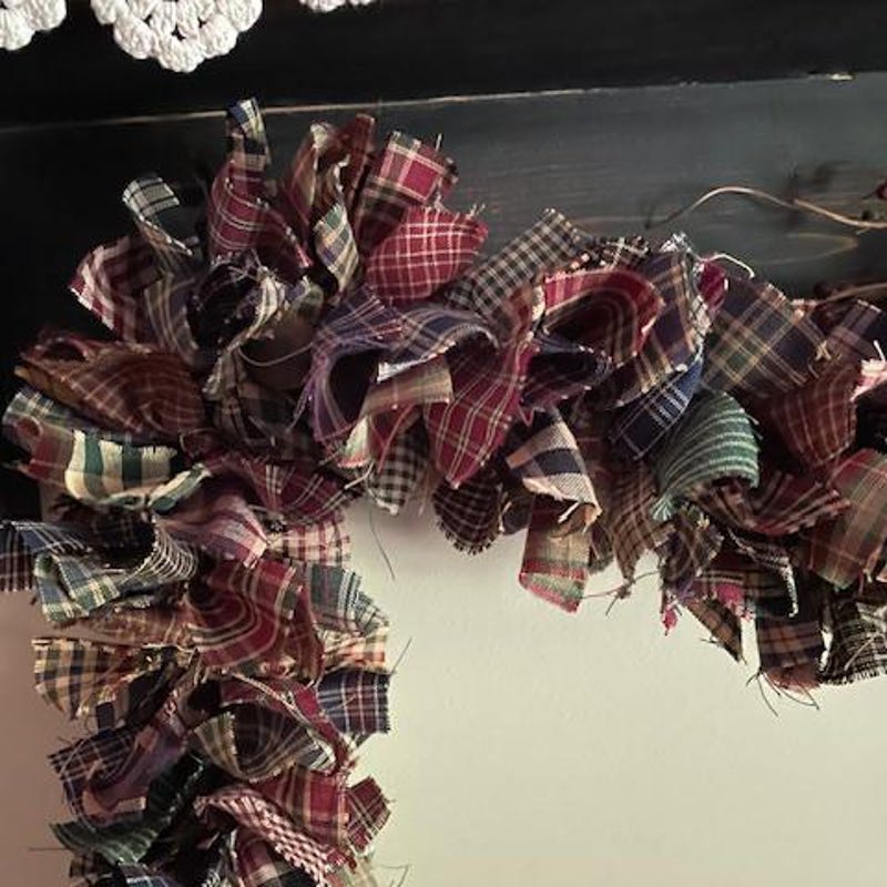 Rag Garland - Etsy