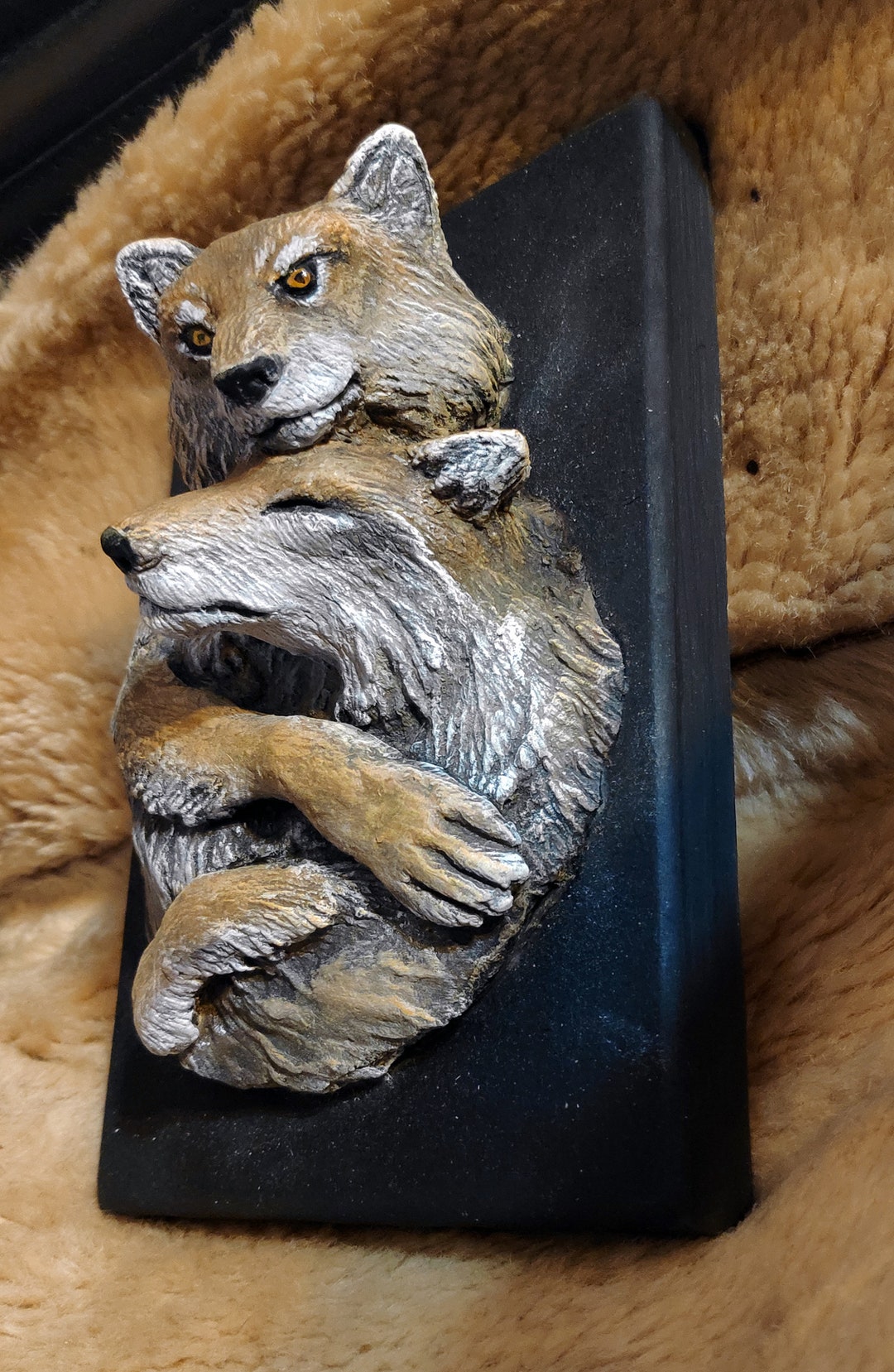 Wall Decor Wolf. Wolves Relief Wolves Wall Decor Interior Decor Wall ...