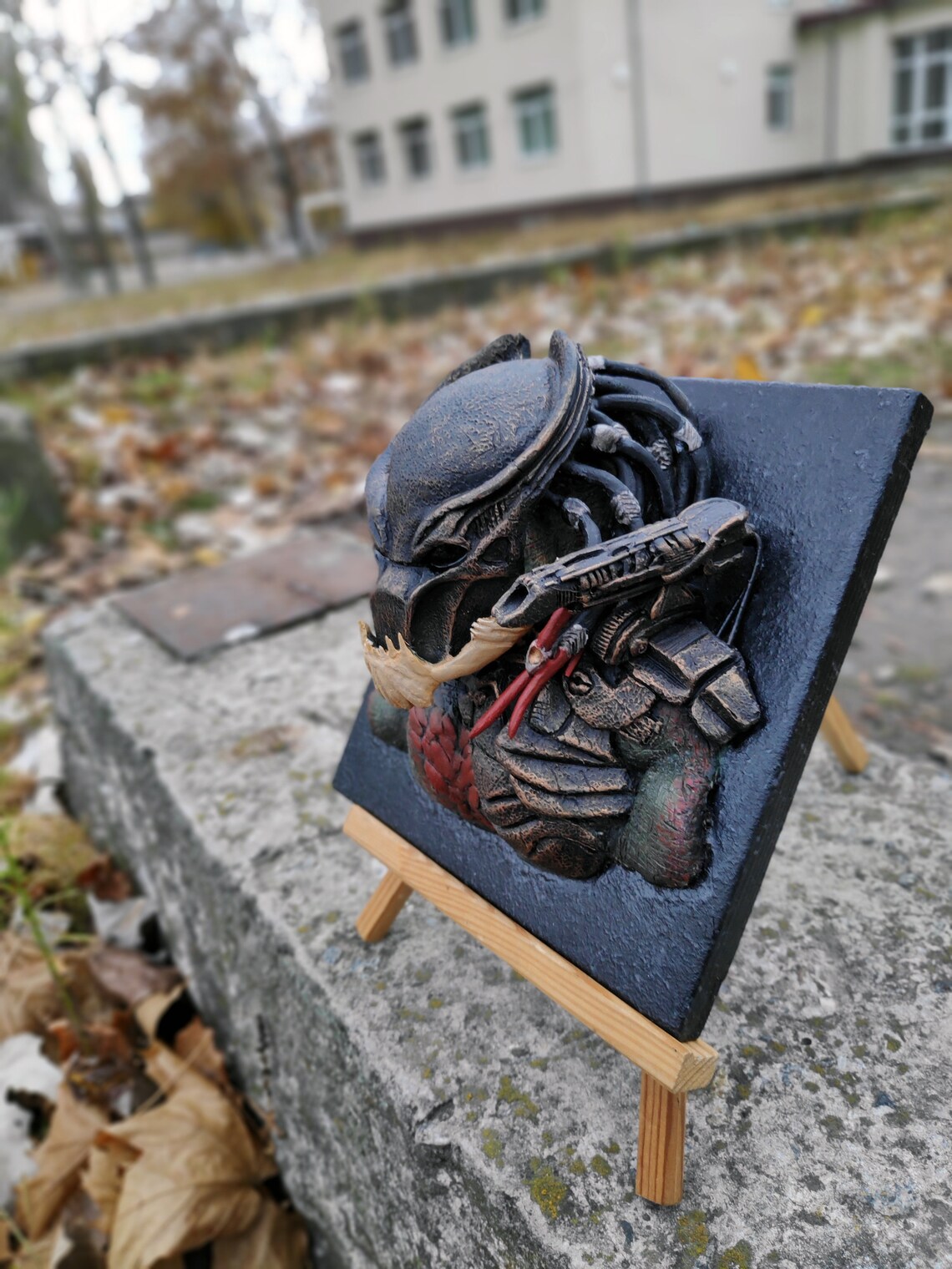 Predator, Berserker, Predator Sculpture, Artistic Tile Predator ...