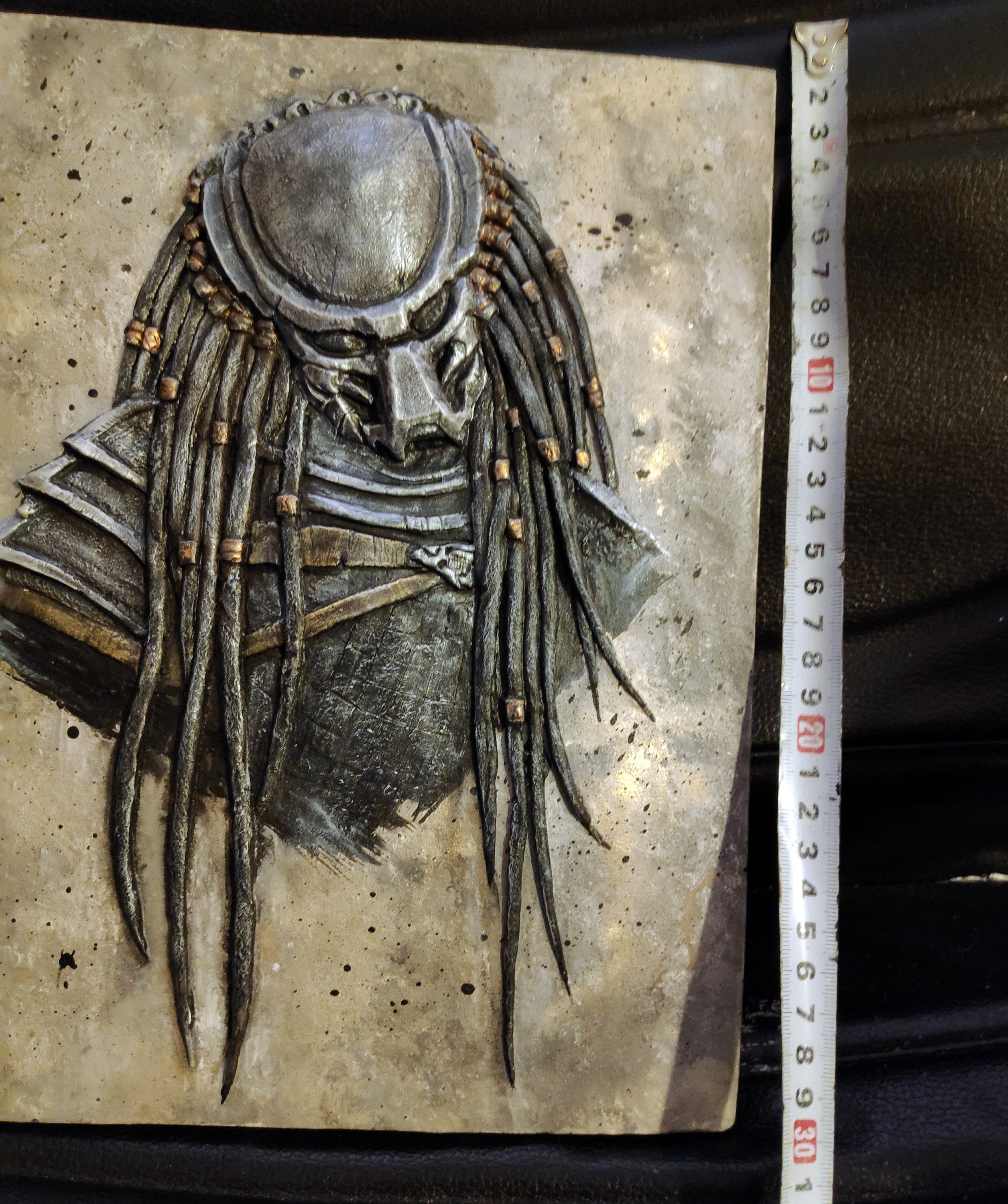 Predator Predator Sculpture Artistic Tile Predator Monster - Etsy