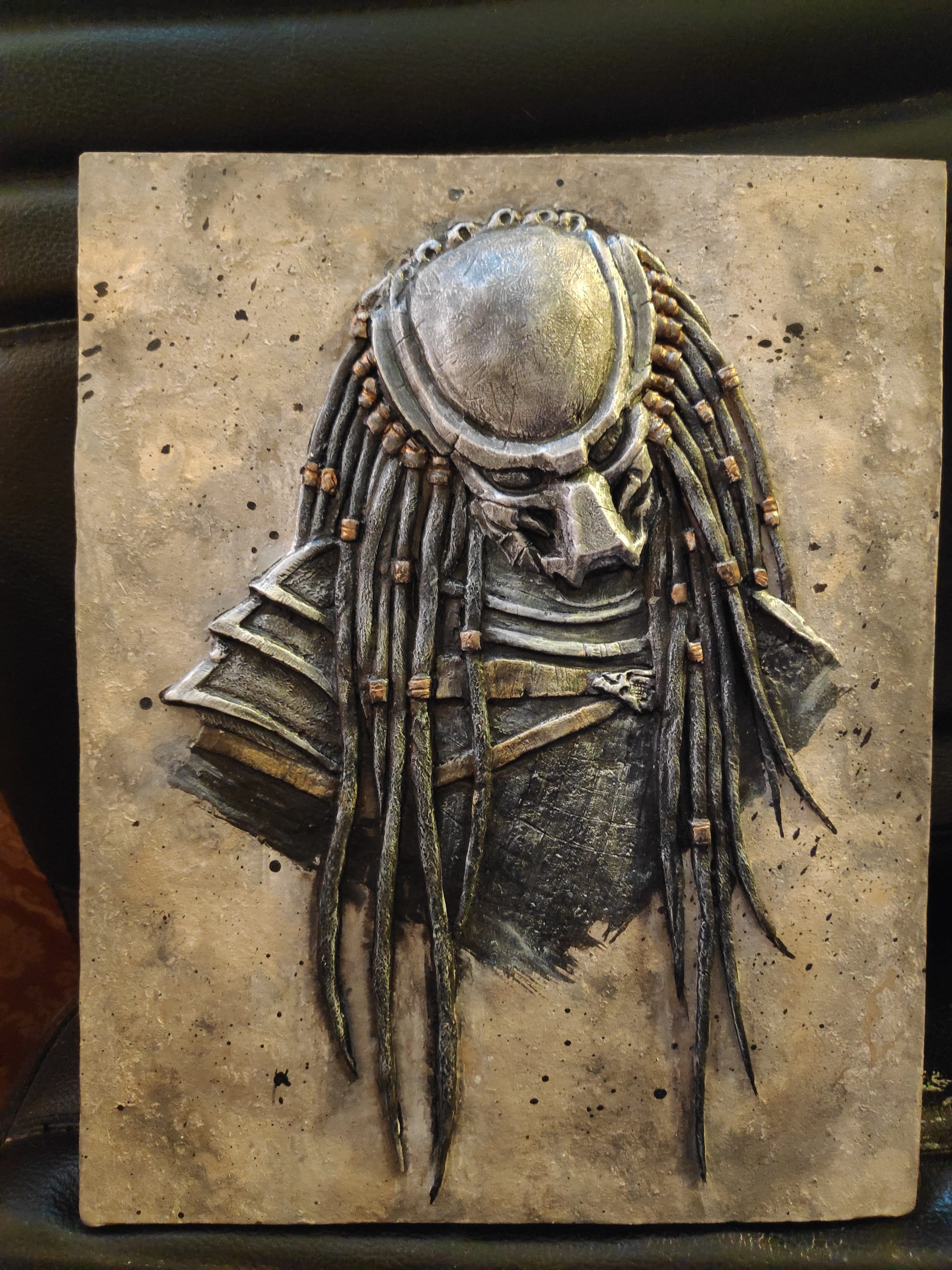 Predator Predator Sculpture Artistic Tile Predator Monster - Etsy