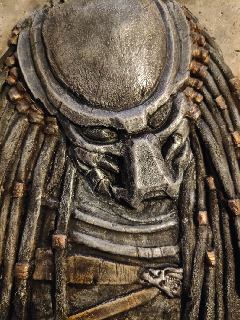 Predator Predator Sculpture Artistic Tile Predator Monster - Etsy