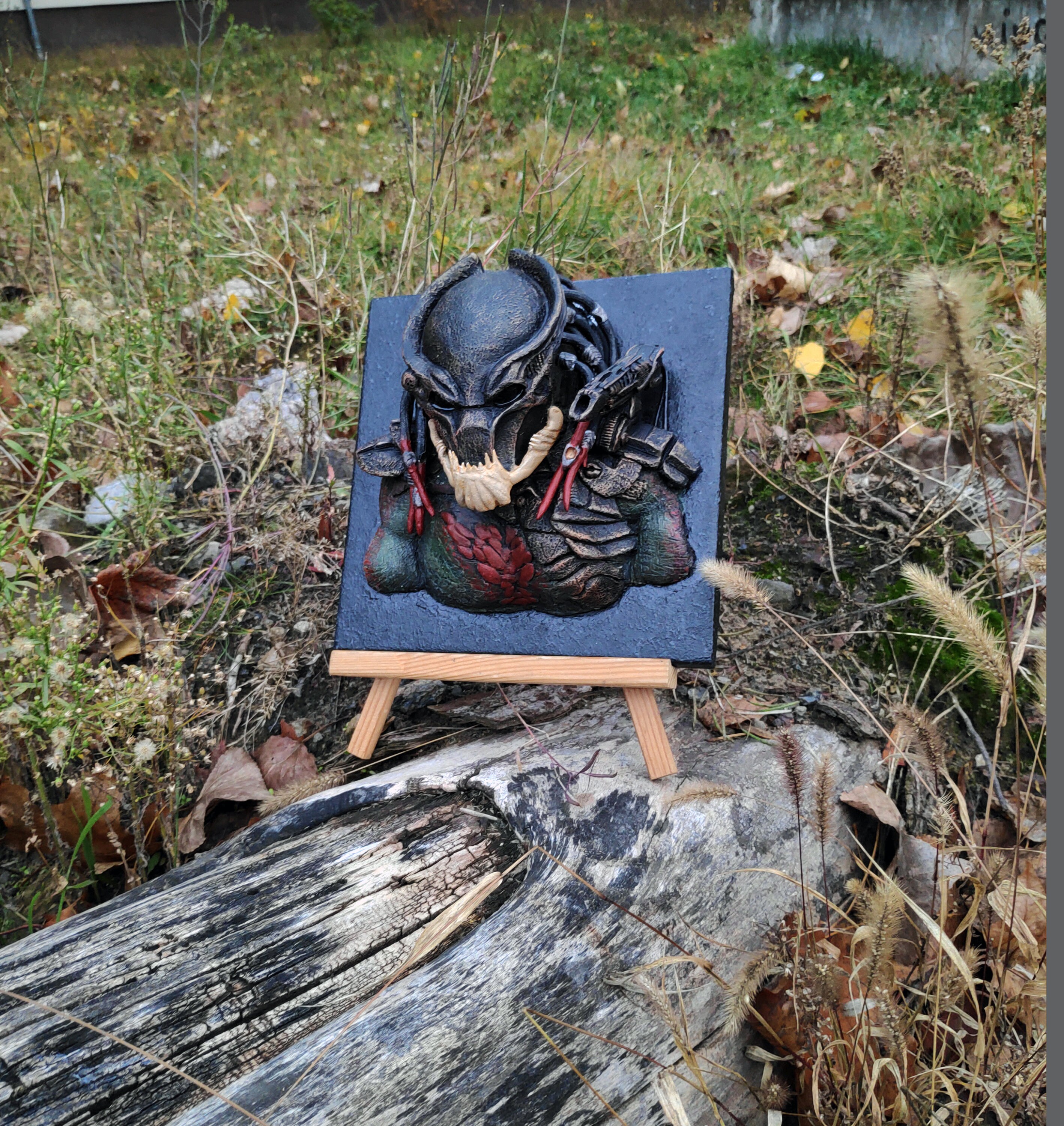 Predator, Berserker, Predator Sculpture, Artistic Tile Predator ...