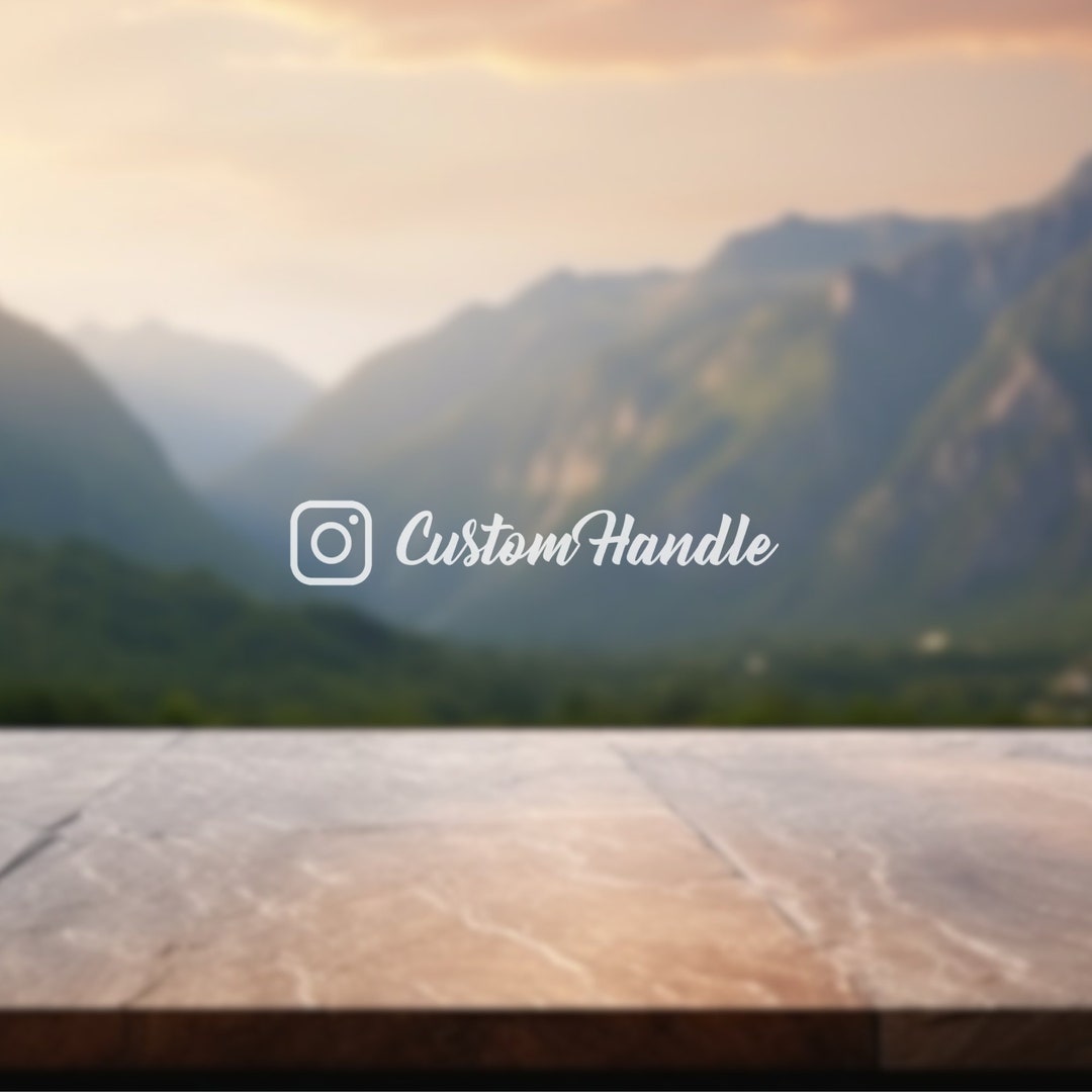 Instagram Logo Decal, Social Media Sticker, Tech Decor, Laptop Decal ...