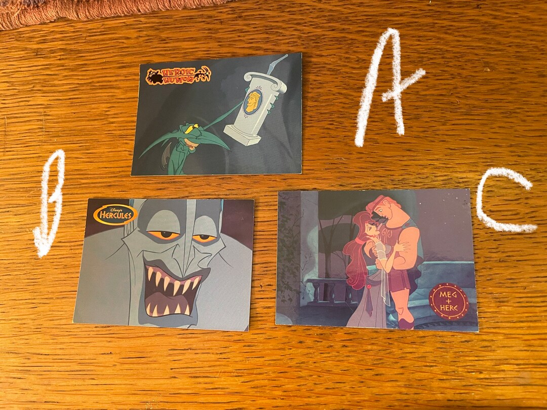 1997 Disney Skybox Cards Hercules - Etsy