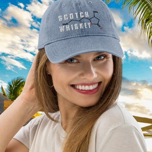 Scotch Denim Low Profile Cap, Scotch Gifts for Men, Boat Gifts for Men ...