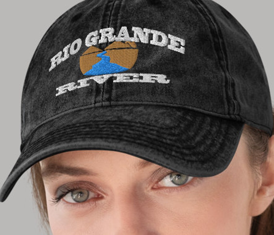 Rio Grande River Low Profile Cap New Mexico Cap Texas Cap - Etsy