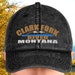 Clark Fork River Montana Low Profile Cap, Fly Fishing Cap, Fisherman ...
