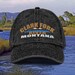 Clark Fork River Montana Low Profile Cap, Fly Fishing Cap, Fisherman ...