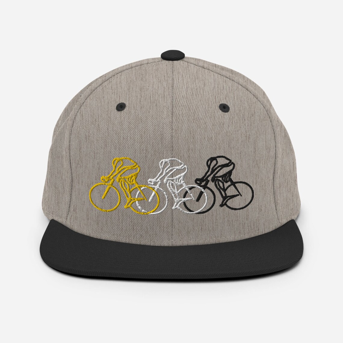 Flat Brim Cap Cycling Hat Flat Brim Hat, Mindfulness Gift, Mountain Hat ...