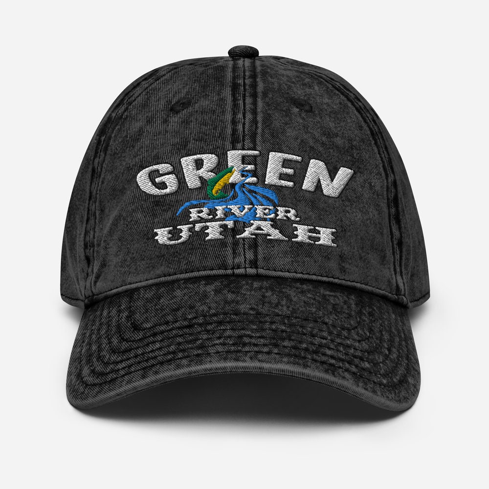 Green River Utah River 6 Panel Low Profile Cap, Fly Fisherman Caps, Fly ...