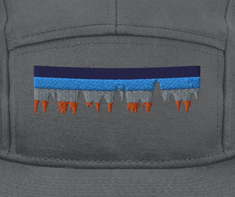 Alpine Forest 5 Panel Cap, Hiking Cap, Camping Hat, Adventure Hat ...