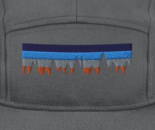 Alpine Forest 5 Panel Cap, Hiking Cap, Camping Hat, Adventure Hat ...