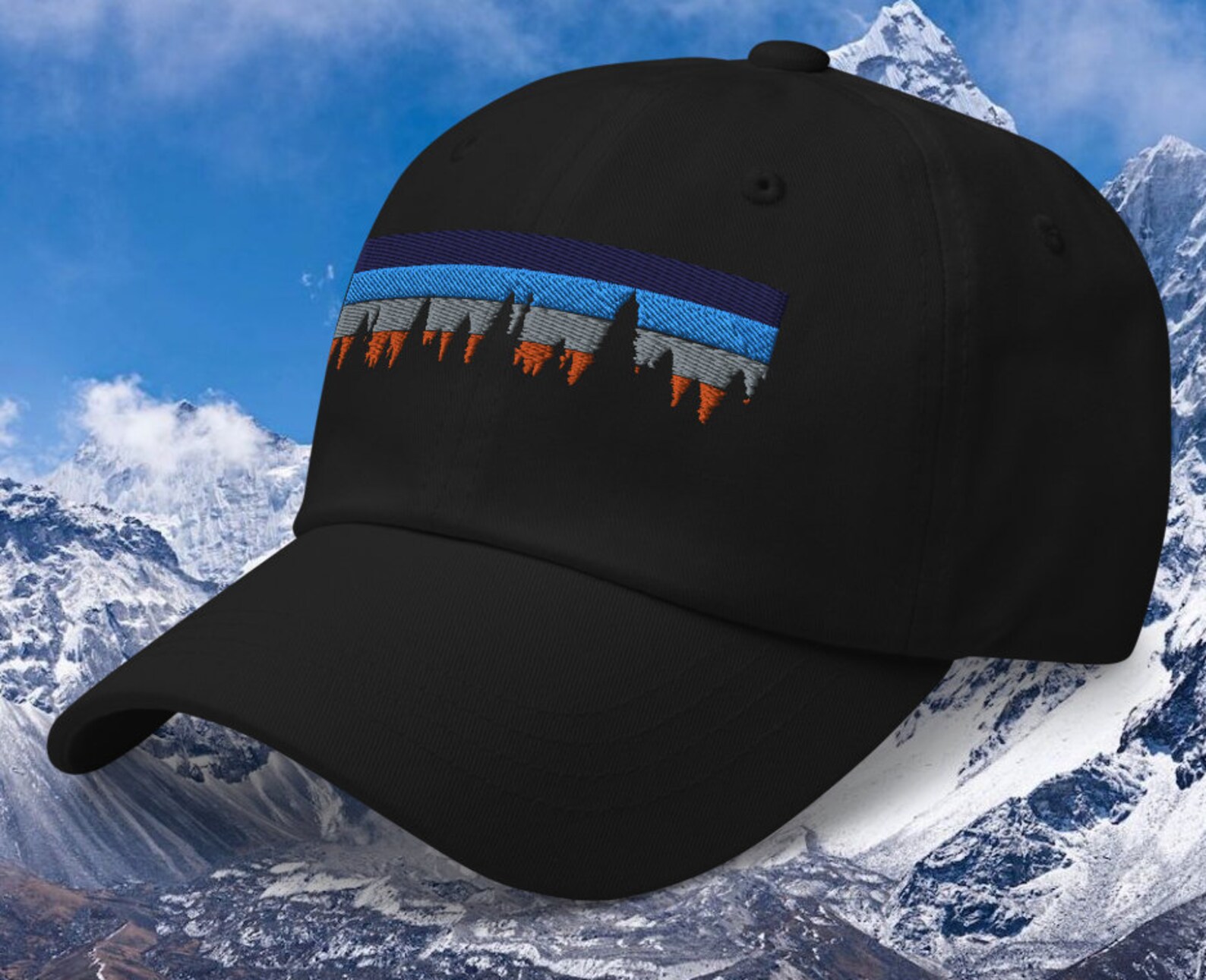 Alpine Low Profile Cap, Dad Cap, Adventure Cap, Fly Fishing Hat, 6 ...