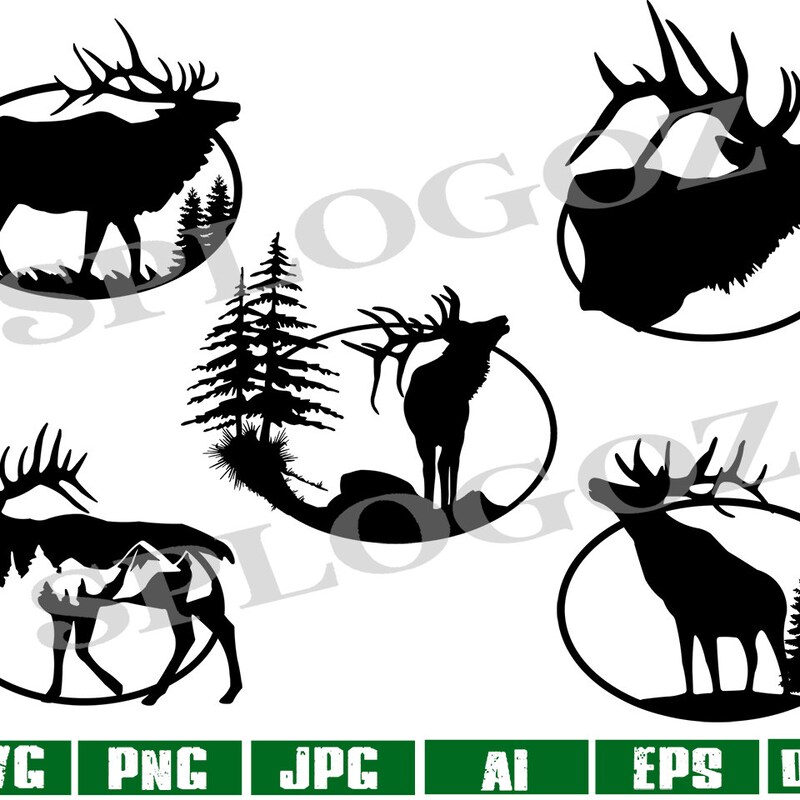 Elk Decal - Etsy