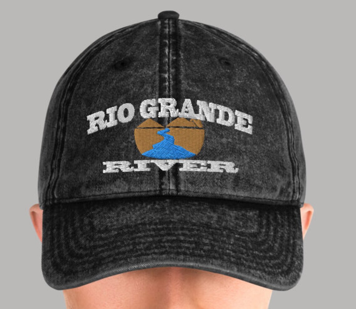 Rio Grande River Low Profile Cap New Mexico Cap Texas Cap - Etsy