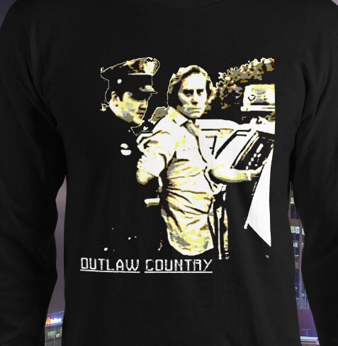 George Jones Public Arrest Photo Long Sleeve Tshirt Outlaw - Etsy