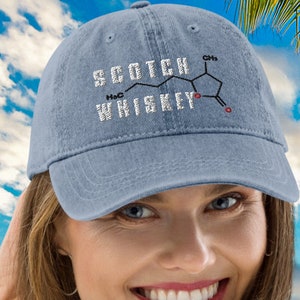 Scotch Denim Low Profile Cap, Scotch Gifts for Men, Boat Gifts for Men ...