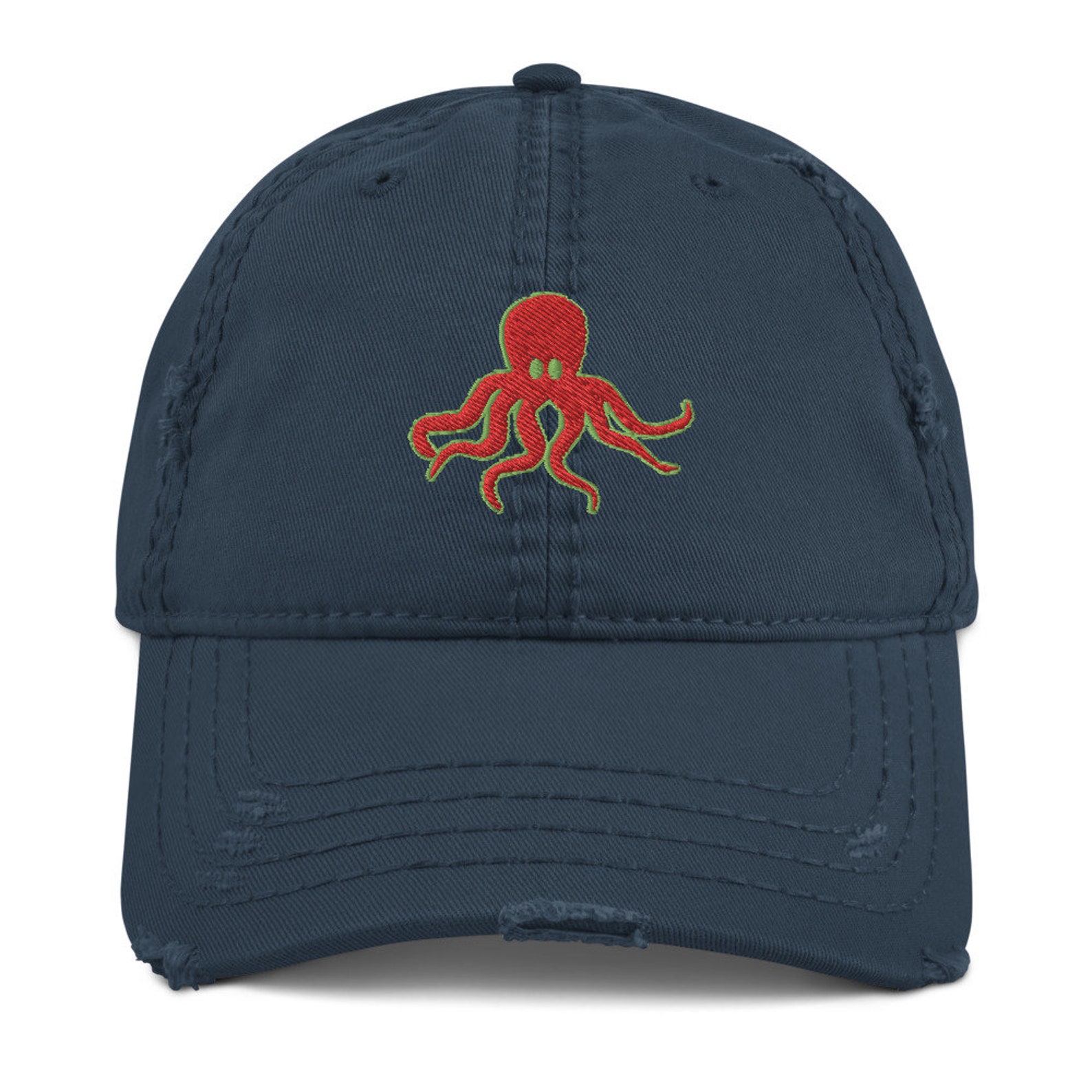 Men's Baseball Cap | Octopus Hat | Dad Hat Gift | Boating Cap | Sailing ...