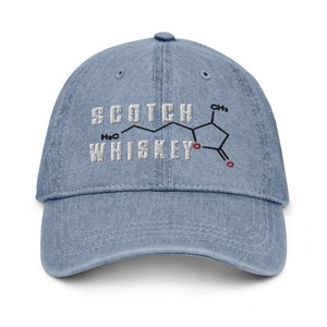 Scotch Denim Low Profile Cap, Scotch Gifts for Men, Boat Gifts for Men ...
