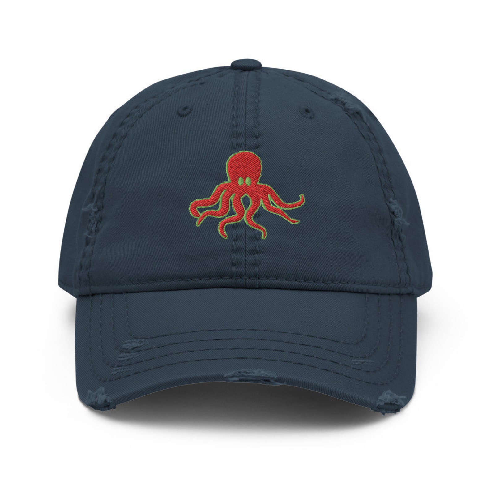Men's Baseball Cap | Octopus Hat | Dad Hat Gift | Boating Cap | Sailing ...