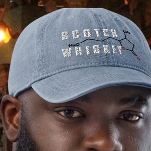 Scotch Denim Low Profile Cap, Scotch Gifts for Men, Boat Gifts for Men ...